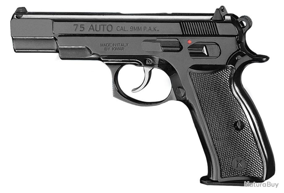 Pistolet d'alarme Bruni CZ 75 Cal 9PAK - Pistolets d'alarme (13119499)