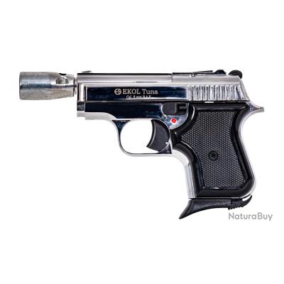 PISTOLET TUNA CHROME 8MM PA EKOL +1 BOITE BALLE DE 8MM - Pistolets d ...