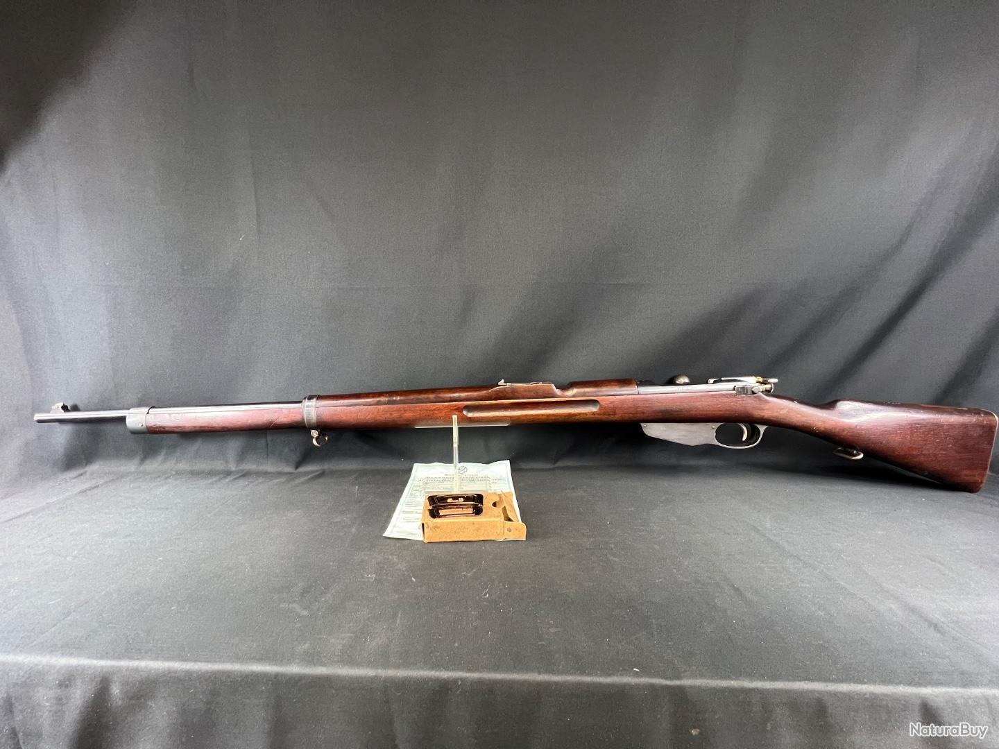 EXCEPTIONNEL FUSIL STEYR MODÈLE 1896 PAYS BAS cal 6.5X54R - Fusils et ...