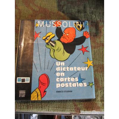 Livre sur mussolini en cartes postal humoristique - Livres historiques ...