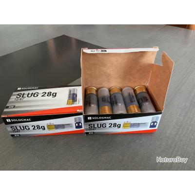 Munitions slug calibre 12 - Cartouches à balles calibre 12 (13136093)