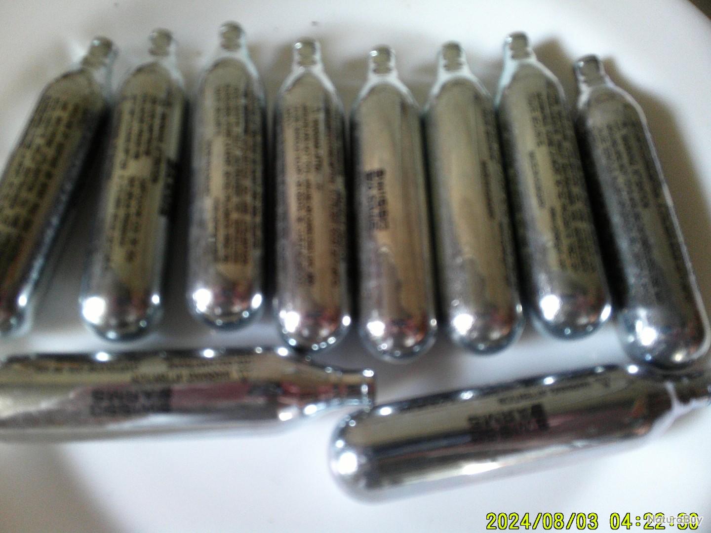 50 sparclettes co2 12grammes ,déclarée meilleure sparclette 2025 ...