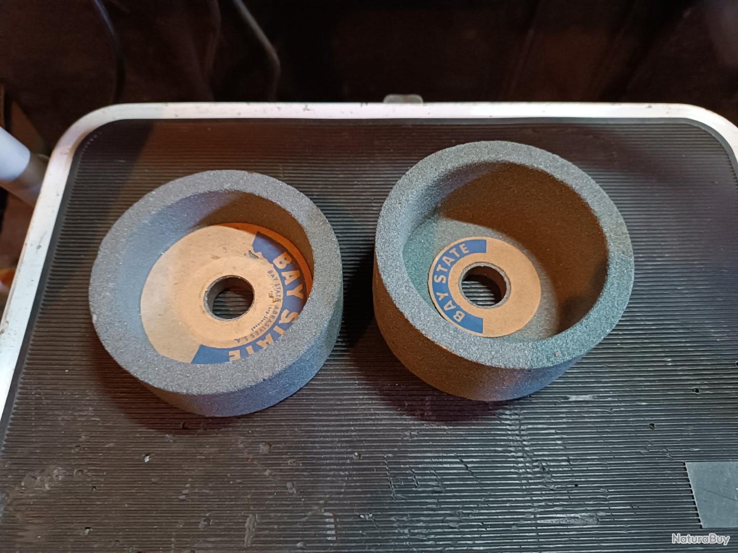 Lot meule boisseau professionnelles affûtage rectification acier ...