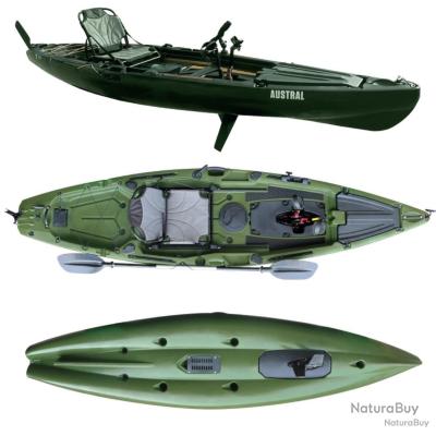 Kayak à pédales Tahe Austral vert - Kayak (13158547)