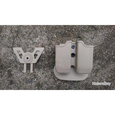 Porte chargeur IMI Defense MP05 + adaptateur MOLLE - Portes chargeurs ...