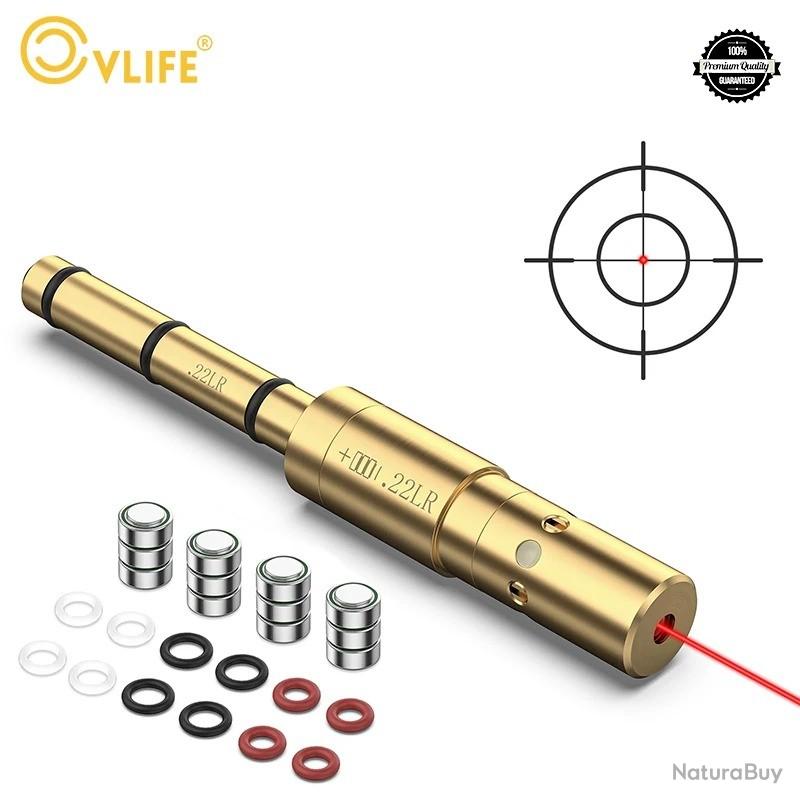 CVLIFE Viseur laser de calibre .22LR point rouge - LIVRAISON GRATUITE ...