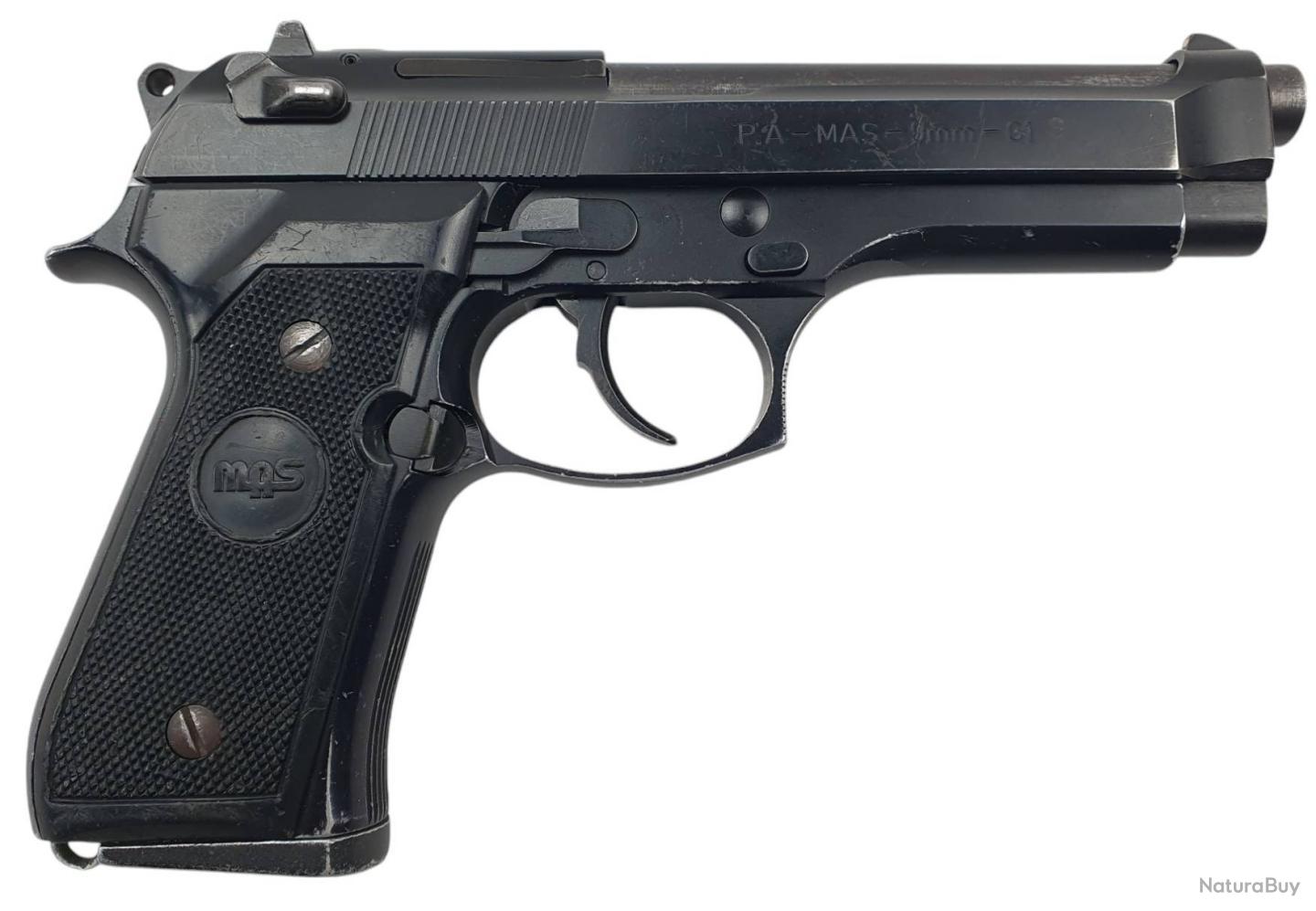 DIRECT MINISTERES ! PISTOLET BERETTA PAMAS G1 S CAL.9x19 AGRÉE TAR ...