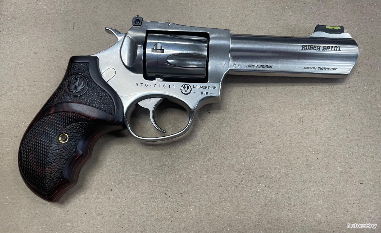 Revolver RUGER SP101 Match Champion calibre 357 Magnum - Revolvers de ...