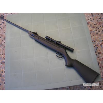 Carabine beeman QB12 syntétique cal 4.5 mm 7.2 joules avec lunette RTI ...