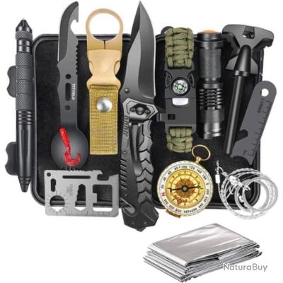 Kit de survie multifonctions 13 en 1 enchère - Kits de survie (13181694)
