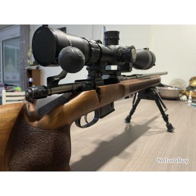 Cz 527 222 rem avec crosse MTR et Sheperd BRS MOA 5-25x56 FFP 34 mm - Carabines de TLD (13187217)