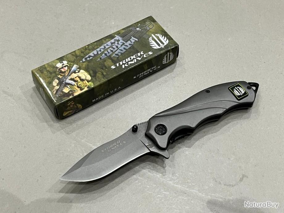Couteau à ouverture assistée STRIDER KNIVES 313 20.5cm enchère ...