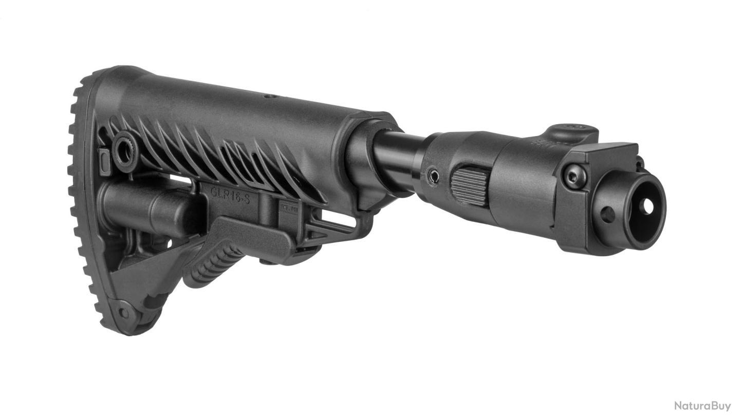 Crosse type M4 Fab Defense avec absorbeur de choc pour galil ar/sar - Noir - Crosses tactiques ...
