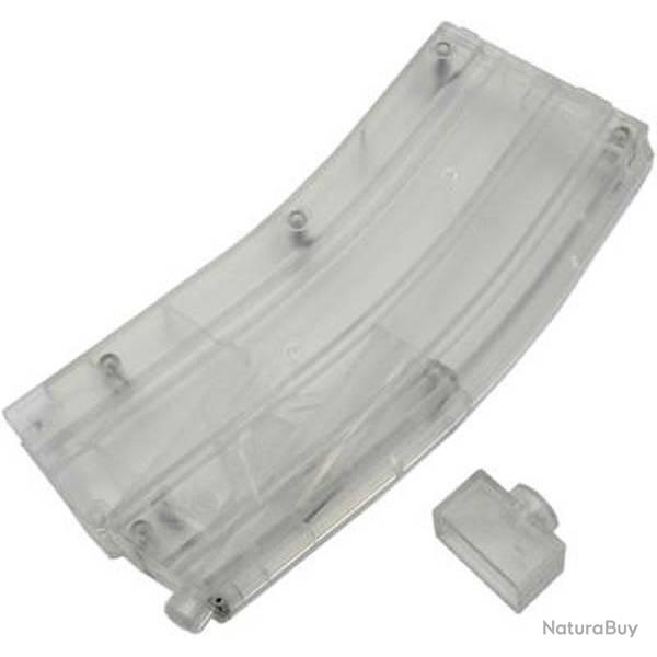 BB LOADER CHARGEUR M4 500 CPS TRANSPARENT - Speed Loader Airsoft (13202052)