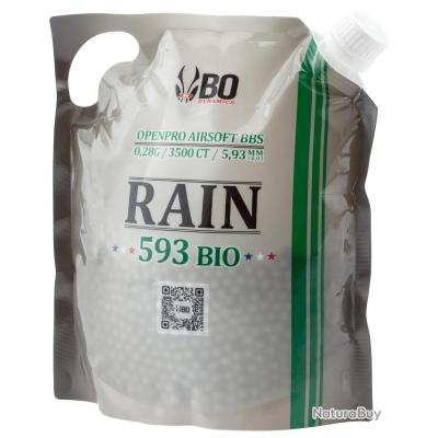 Billes Airsoft 6mm BIO 0.25g rain- BO-3500 RDS / 0. 25g (10 sachets)-0,25g - Billes bio 6mm ...