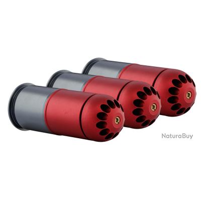 Pack de 3 grenades gaz 120 bbs m203 - NUPROL - Artifice Airsoft (13204545)
