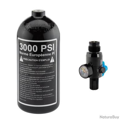 Pack bouteille alu 0,8L preset Dye 3000 PSI - Kit de conversion Airsoft ...