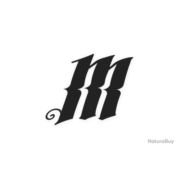 MONK Customs 'M' Decal-Bleu - Divers (13206645)