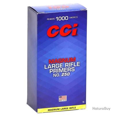 1000 Amorces CCI 250 Large Rifle Magnum - Amorces (13223670)