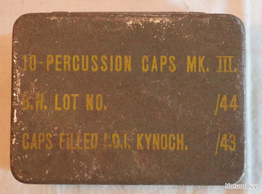W /| D - British Military Small 10-Percussion Caps Mk.III Metal ...