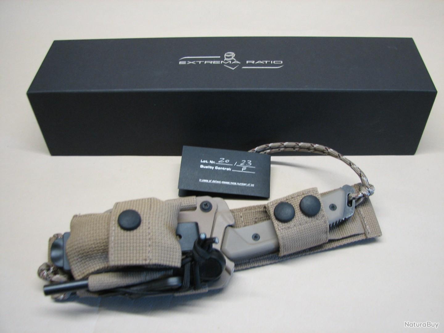 Couteau EXTREMA Ratio SETHLANS Expédition - Couteaux tactiques et de ...