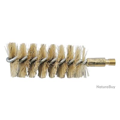 Brosse de nettoyage en crin spécial pour huiller les canons Calibre 20 ...
