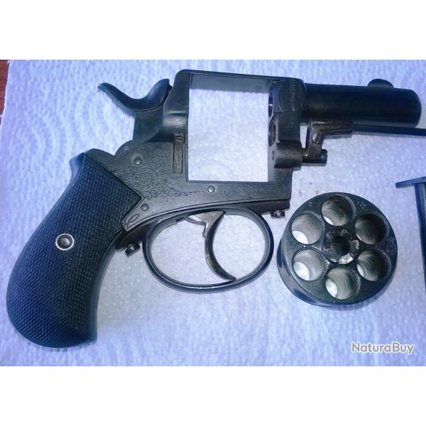 Gros Bulldog Gravé Calibre 380 a Compléter Réviser - Revolvers bulldog ...