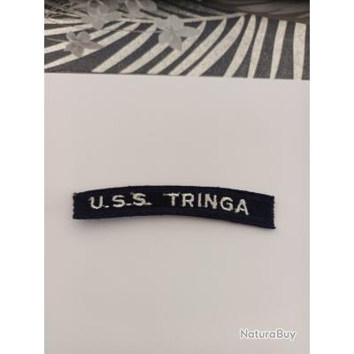 Patch armée us navy TAB USS TRINGA ORIGINAL - Insignes en tissu ...