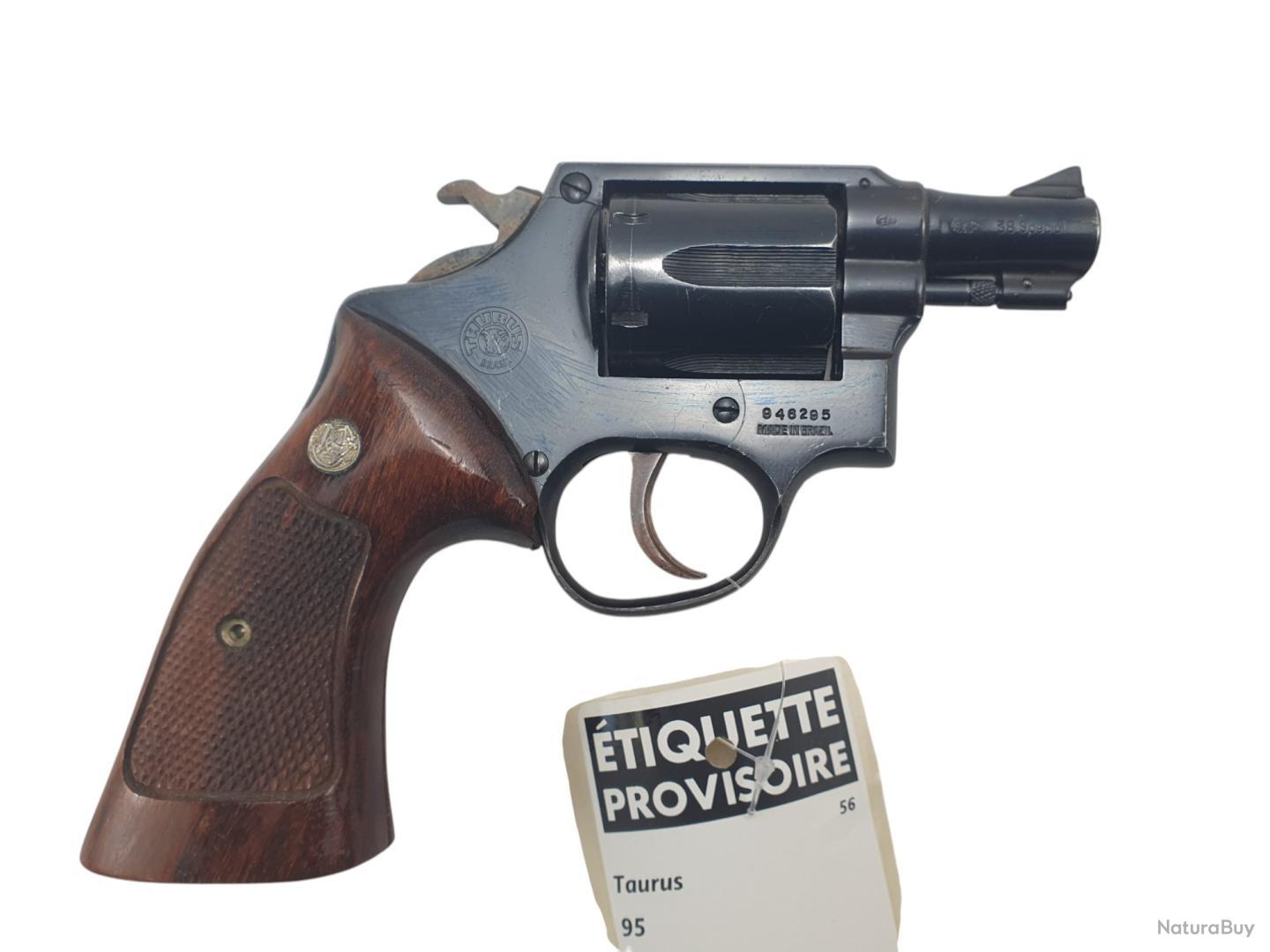 OCCASION BRADERIE - REVOLVER TAURUS MODELE 95 CAL.38SP CANON 2 ...
