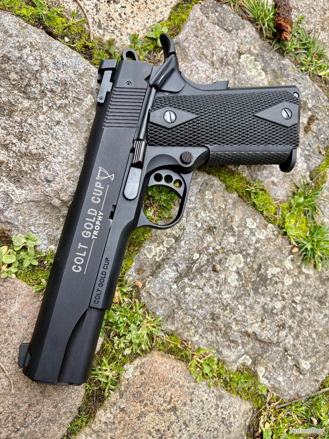 PISTOLET COLT 1911 GOLD CUP TROPHY CALIBRE 22 LR WALTHER - Pistolets de Catégorie B (13260731)