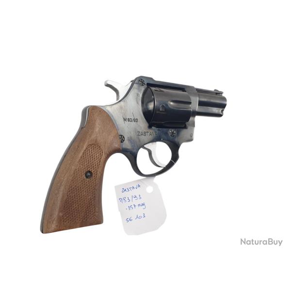 OCCASION BRADERIE - REVOLVER ZASTAVA M83/90 CAL.357MAG CANON 2.5 ...