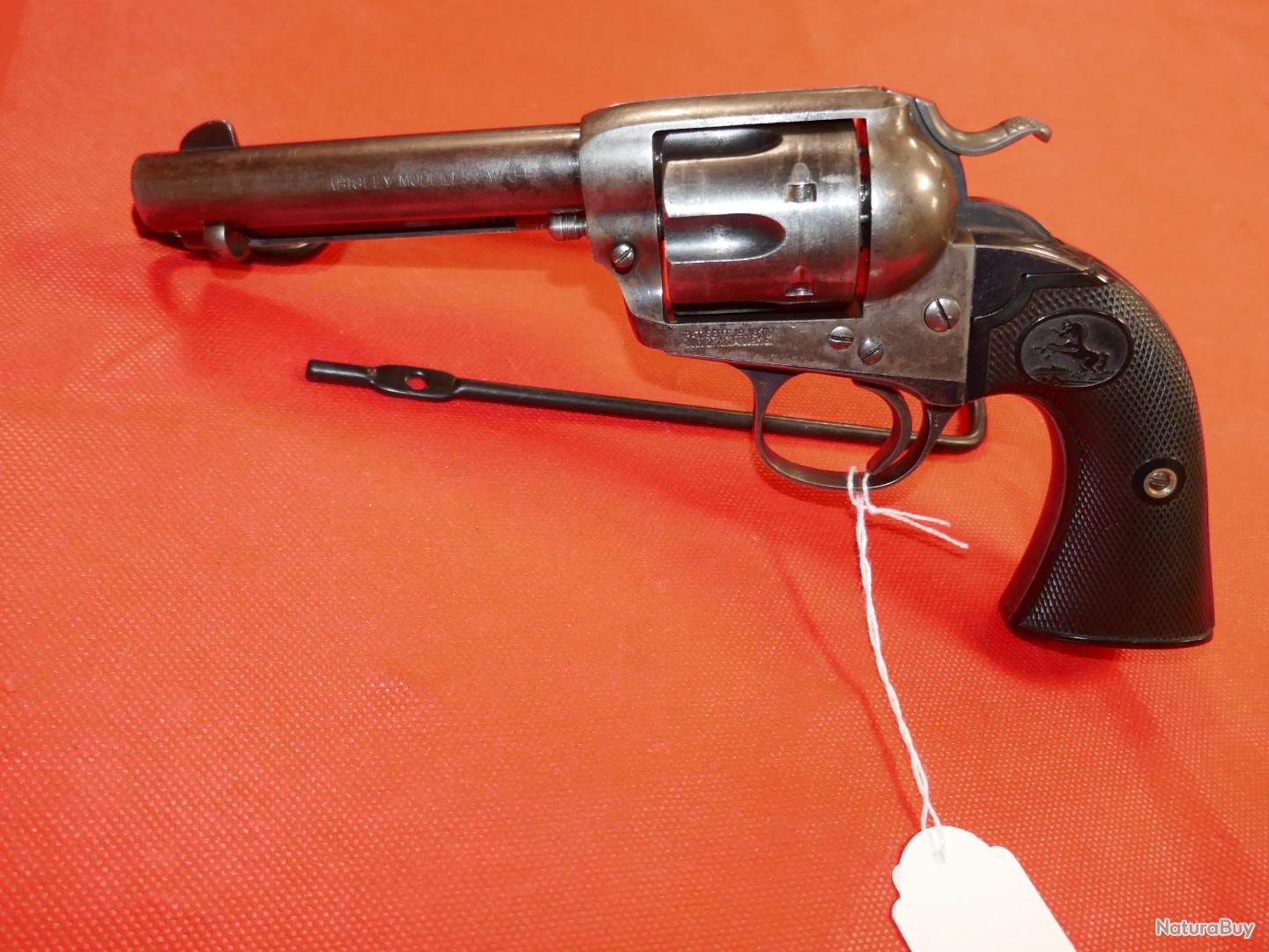 Revolver COLT BISLEY en 32 WCF canon de 4"3/4 daté de 1906 - Revolvers ...