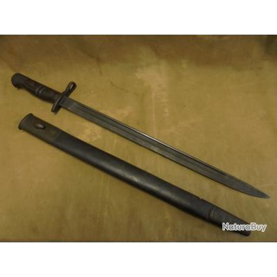Baïonnette anglaise Pattern 1913 fabrication USA Winchester jus grenier ...