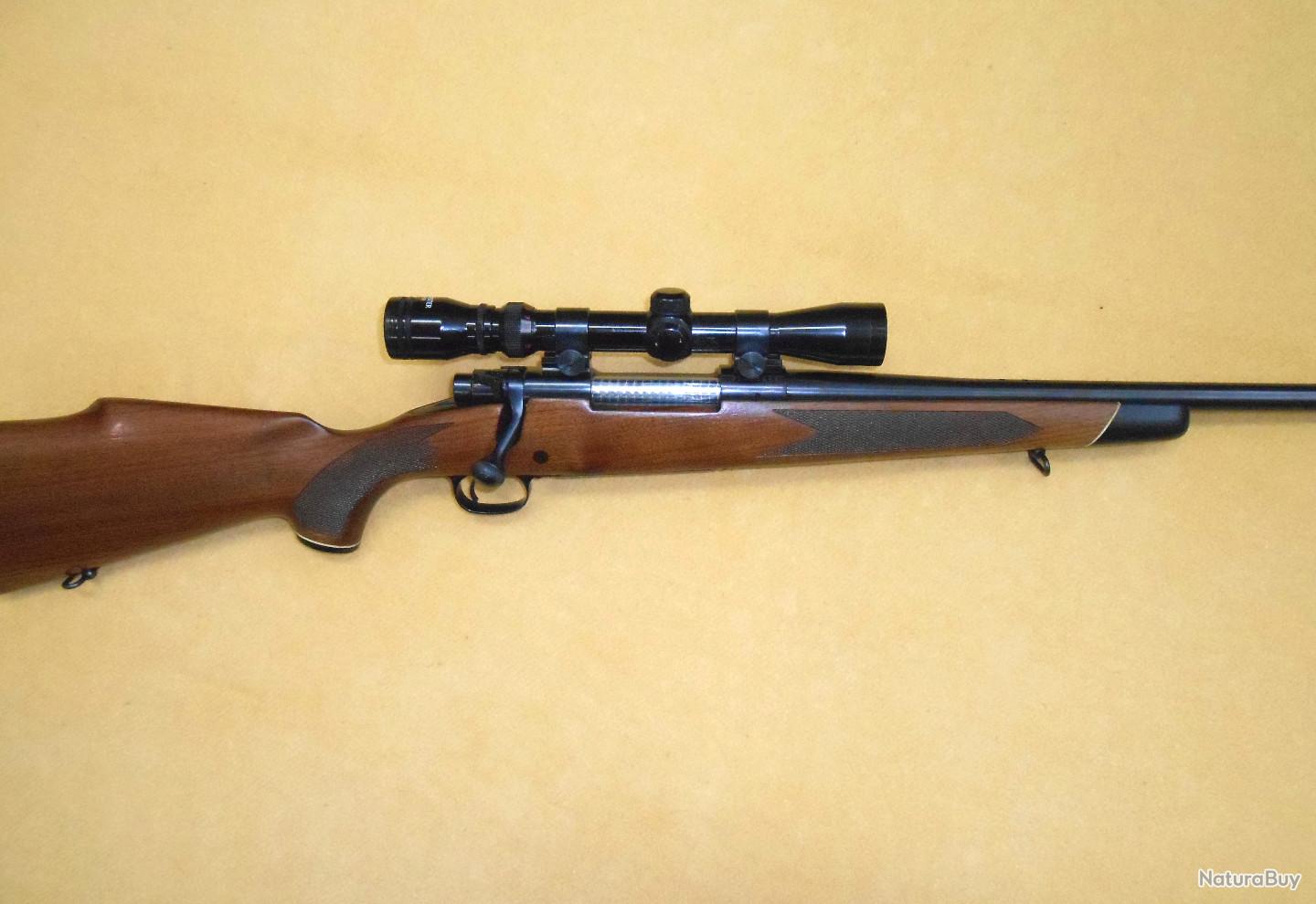 TRÈS BELLE CARABINE WINCHESTER Mod 70 - Cal 308 Win +LUNETTE VARIABLE - 1€ SANS PRIX DE RESERVE ...