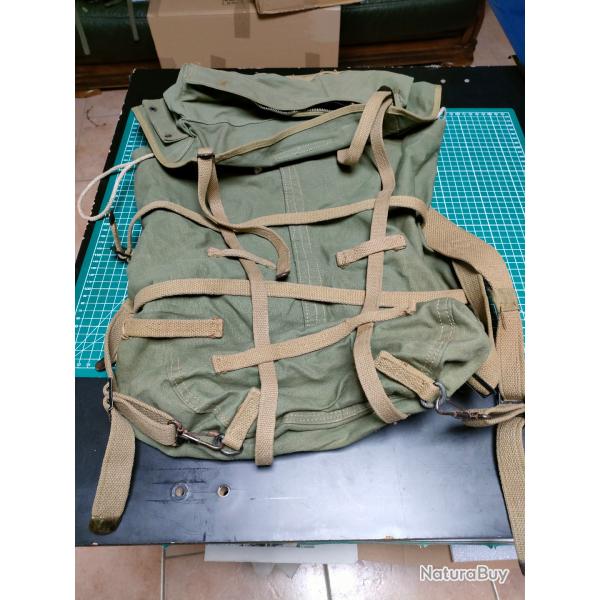 SAC A DOS MARQUAGE LUCE 1942 US ARMY WW2 - Sac à dos (13286857)