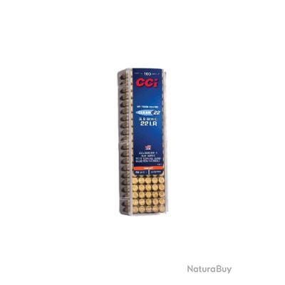 CCI C/22LR Clean-22 Subsonic 40 Grains - Boite de 100 - Munitions ...