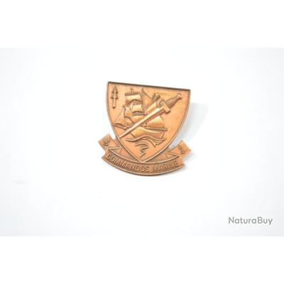 Insigne de béret COMMANDOS MARINE - CEC PREMIER, attache pin's - Insignes - Pucelles ...