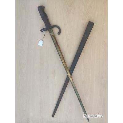 Baïonnette française modèle 1874 pour fusil Gras - Baïonnettes (13290768)