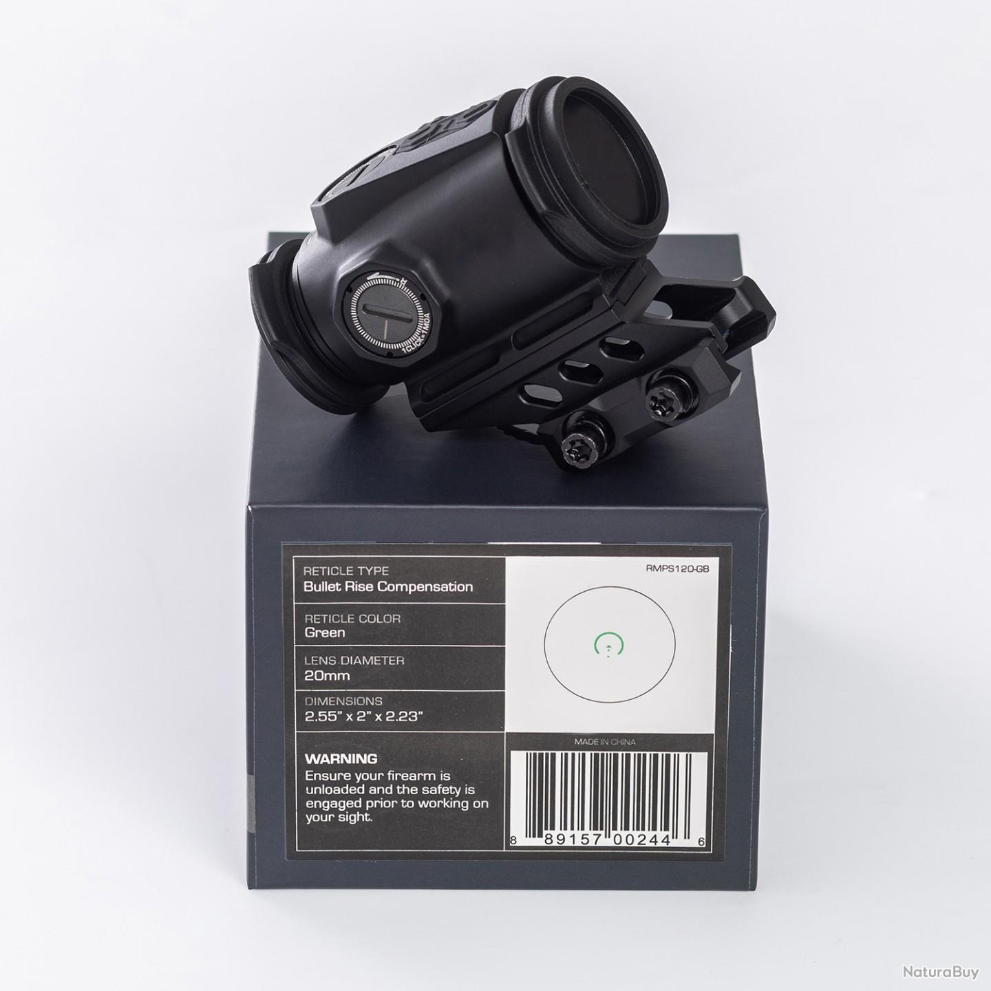 Raider tactique 1x20 prisme BRC -**BRC RETICLE Green PAIEMENT 3/4 FOIS ...