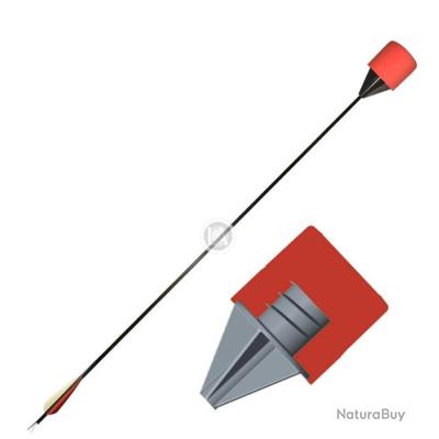 Fleche Touch pour Battle Archery embout caoutchouc- Unité - Flèches ...