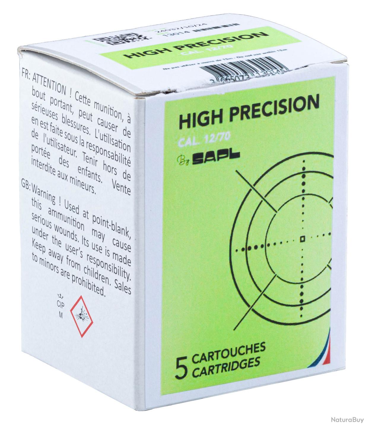 1 BOITES DE 25 Cartouches de défense SAPL MLD 12/70 Green - Munitions ...