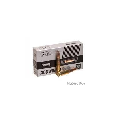 Ggg 308 168gr ogives sierra HPBT boite de 20 - Balles Calibre 308 ...