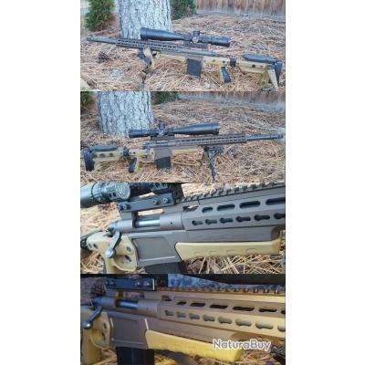 Chassis AICS-AX pour remington 700 Action longue (ou Bergara) ( Mk13 A7 ...
