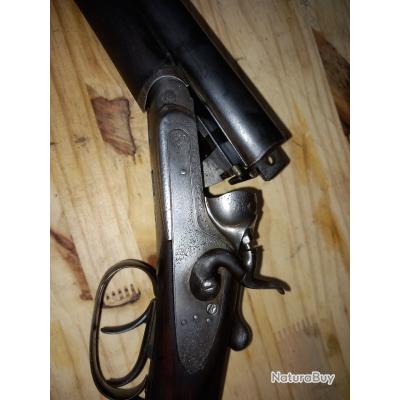 Fusil à chiens RONCHARD & CIZERON cal 16 - Fusils juxtaposés à chiens ...