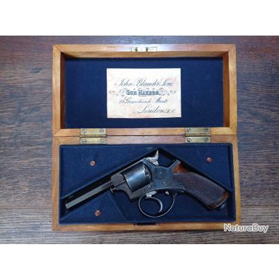 Revolver Tranter modèle 1868 - par BLANCH & SON - cinq coups - double ...