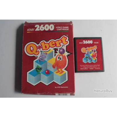 Jeu Atari 2600 Qbert 1987 - Objets divers (13316754)