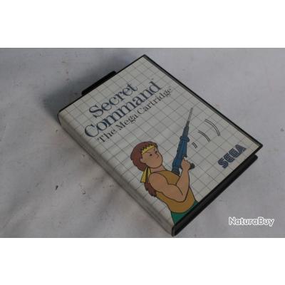 Jeu SEGA Master System Secret Command The mega cartridge 1987 - Objets ...