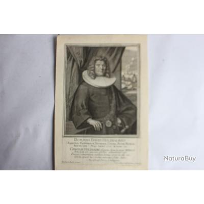 Gravure Leonhardus Holzhalbius XVIIIe Conrad Meyer Tigurine Zürich - Gravures (13320250)