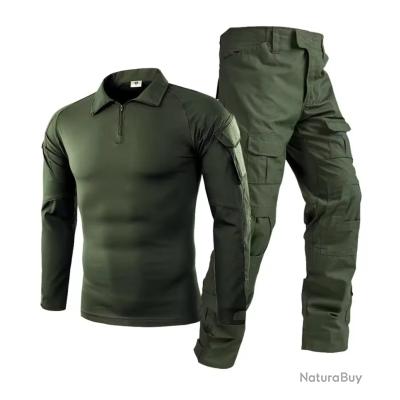 Uniforme tactique, combinaison de Camouflage (vert Armée) (3) - Tenues ...