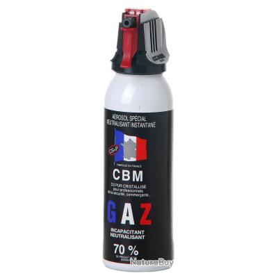 Bombe Anti-Agression GAZ CS 100 ml - Bombe lacrymogène à poivre (13333196)